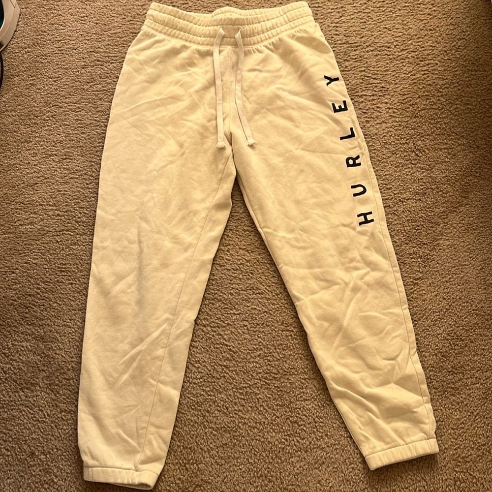Hurley Cream Sweatpants - Gem